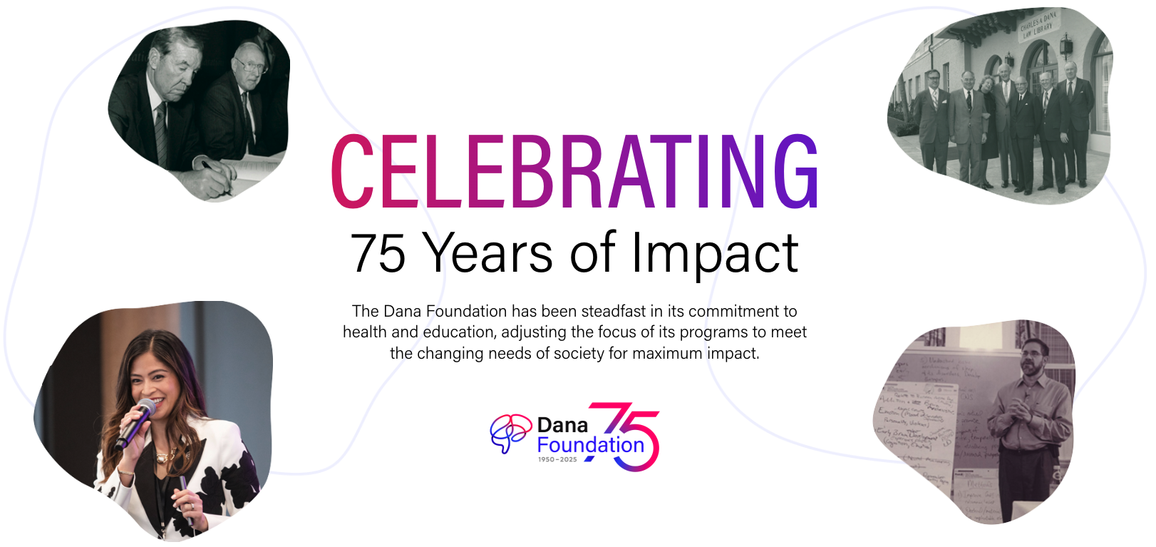 75th Anniversary Timeline - Dana Foundation